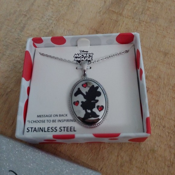 Disney | Jewelry | Disney Inspirational Mini Mouse Necklace | Poshmark
